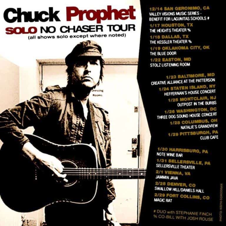 Chuck Prophet: Solo, No Chaser Tour - Natalie's Grandview