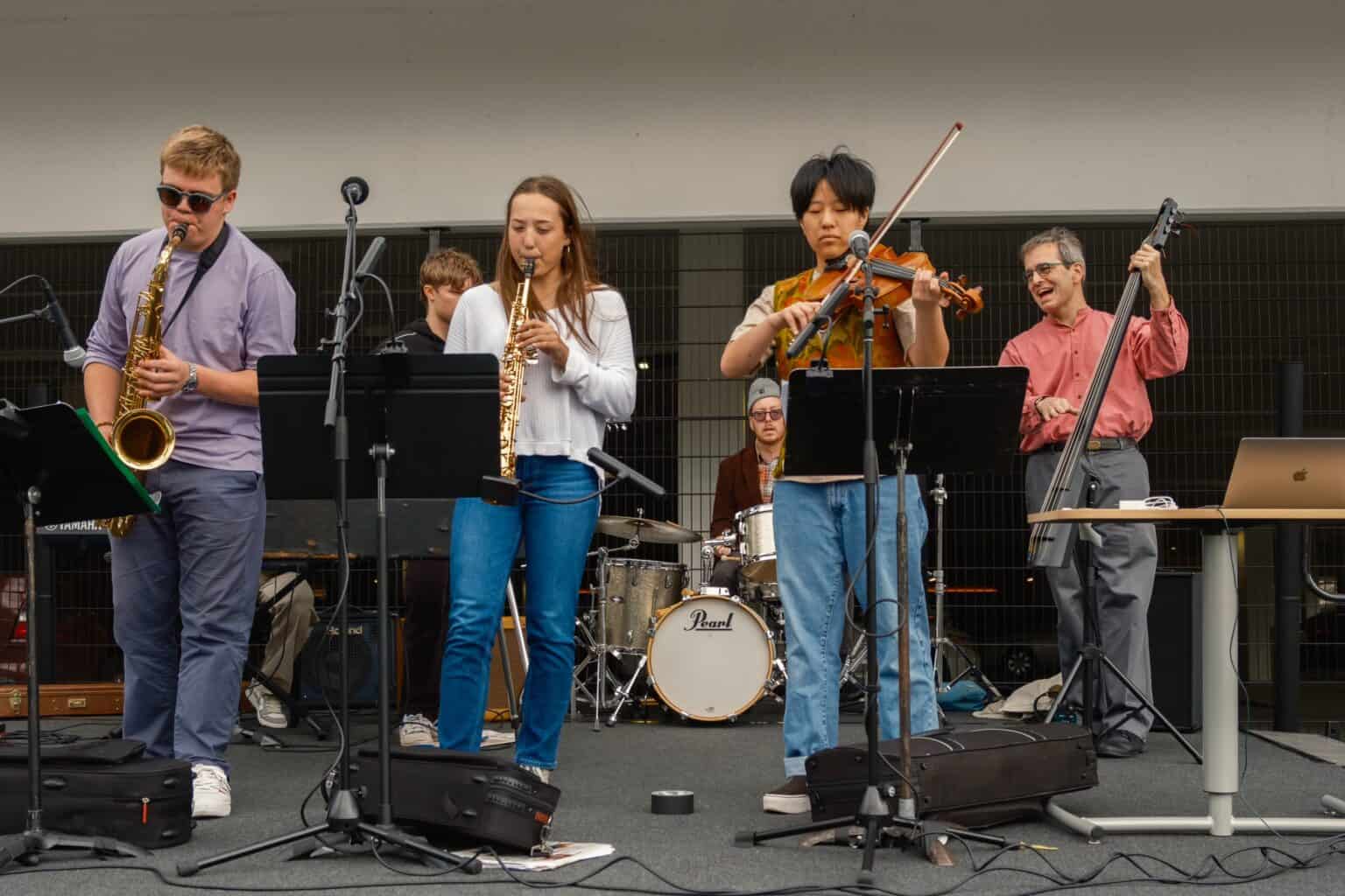 Alex Burgoyne & Brad Linde Quartet with the GDS Jazz and Creative Music ...