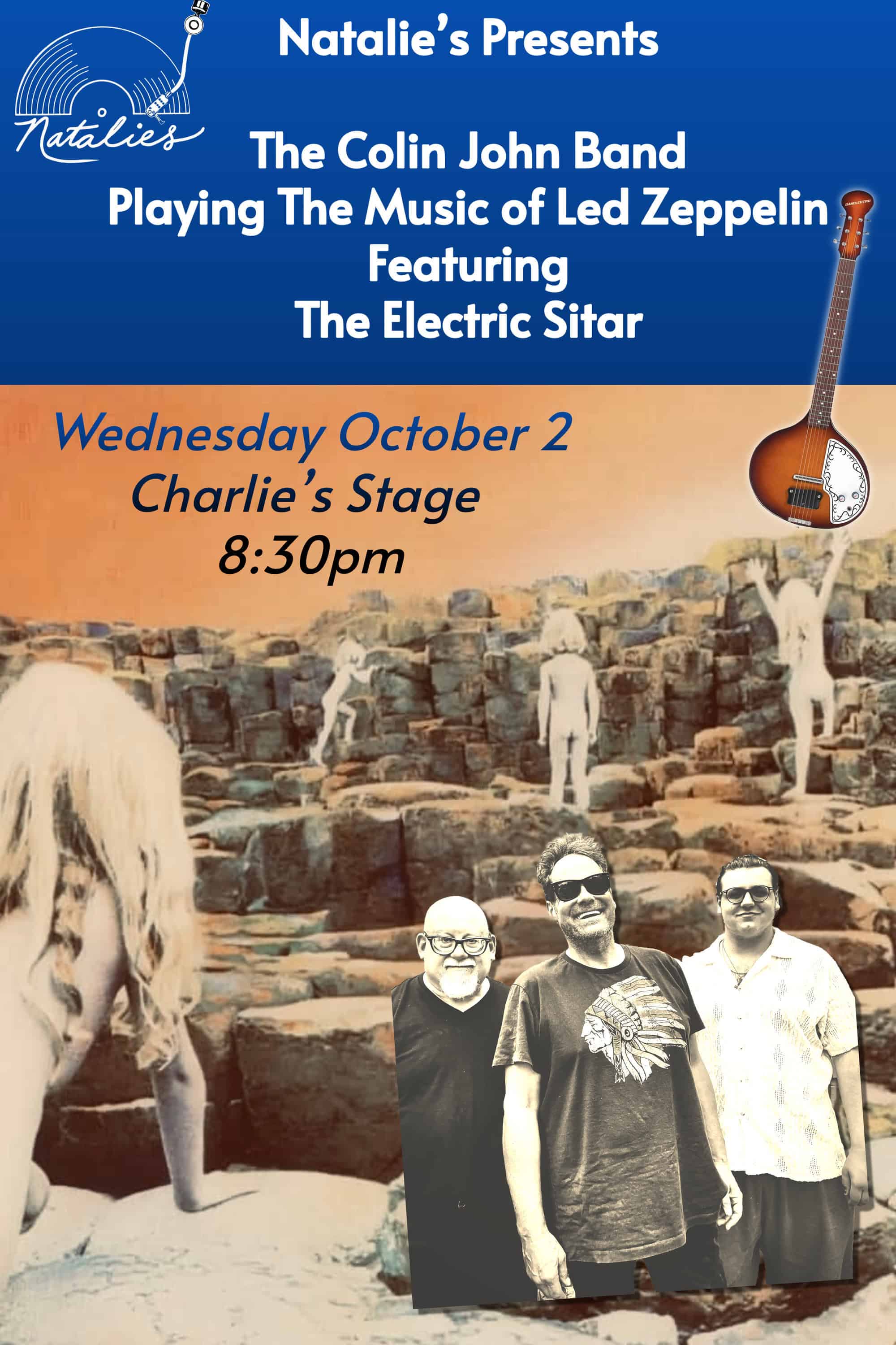 The Sitar Remains The Same: Colin John Band plays the music of Led ...