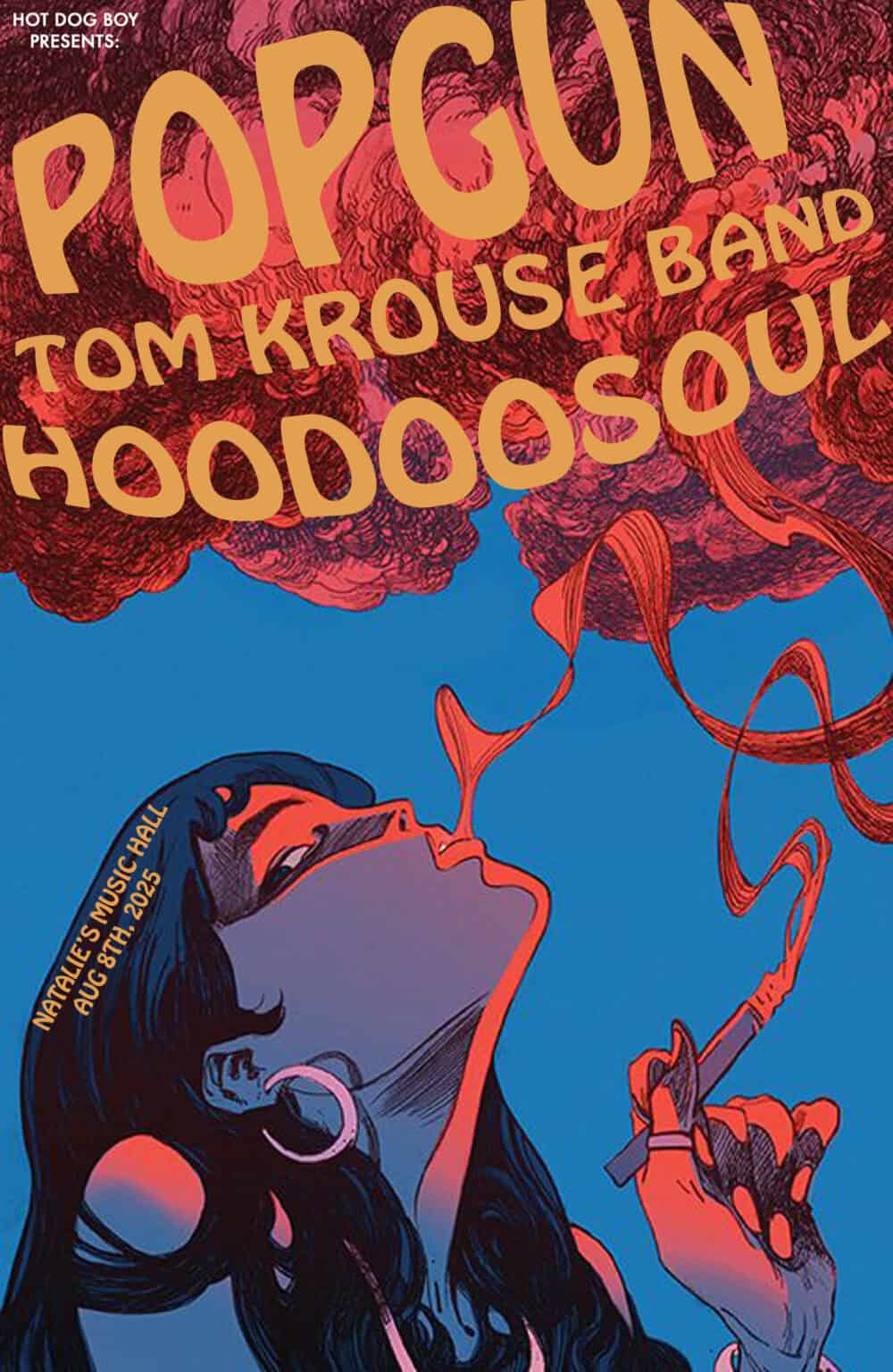 Popgun/Hoodoo Soul Band/Tom Krouse Band - Natalie's Grandview